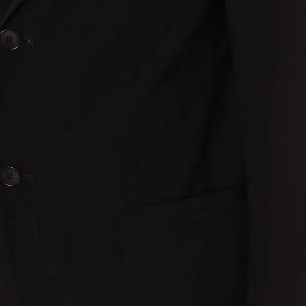 Giorgio Armani Single-breasted Tailored Blazer - Black