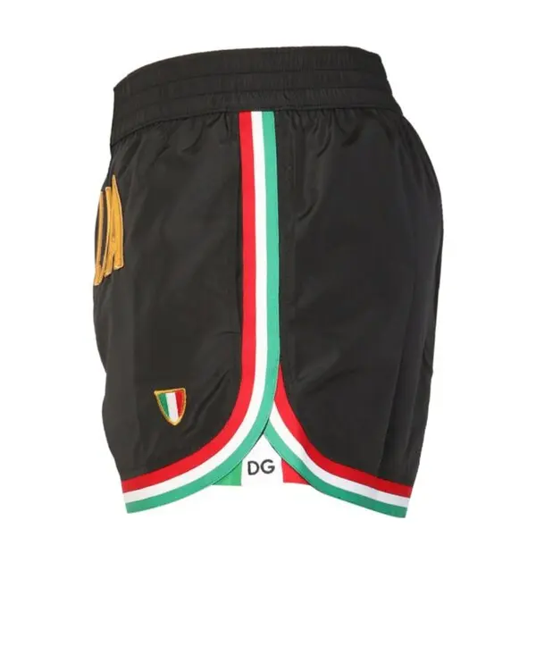 Dolce & Gabbana Italia Logo Swim Shorts