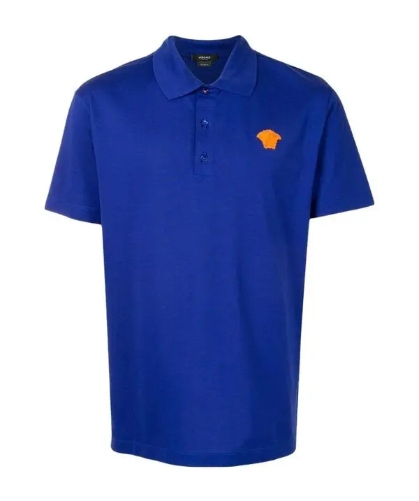 Versace Medusa Motif Polo Shirt