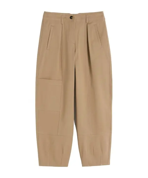 Max Mara Pleated High-waisted Trousers