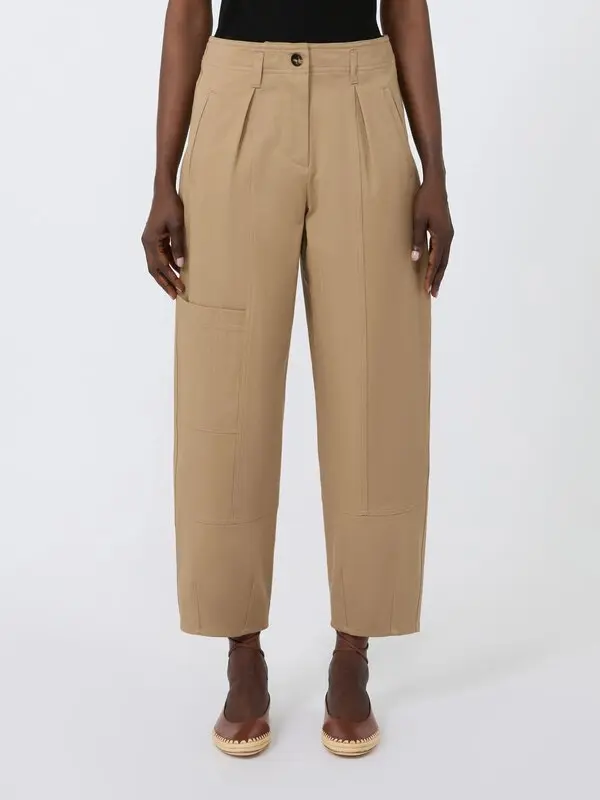 Max Mara Pleated High-waisted Trousers