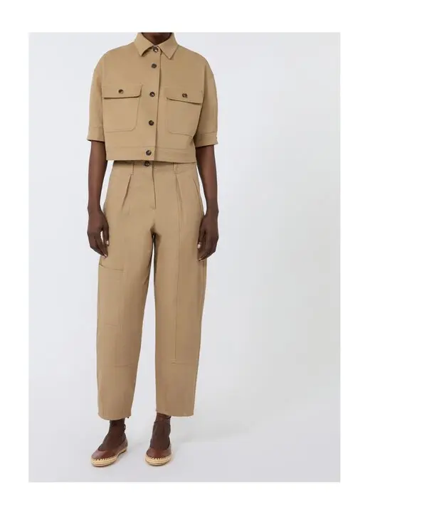 Max Mara Pleated High-waisted Trousers