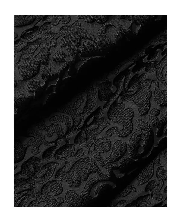 Dries Van Noten Ruffled Jacquard Tube Top Dress