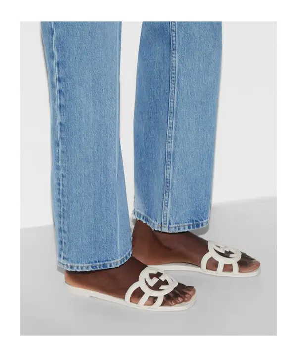 Gucci Interlocking G Slide Sandals