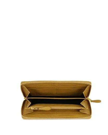 Balenciaga Logo Wallet - Brown
