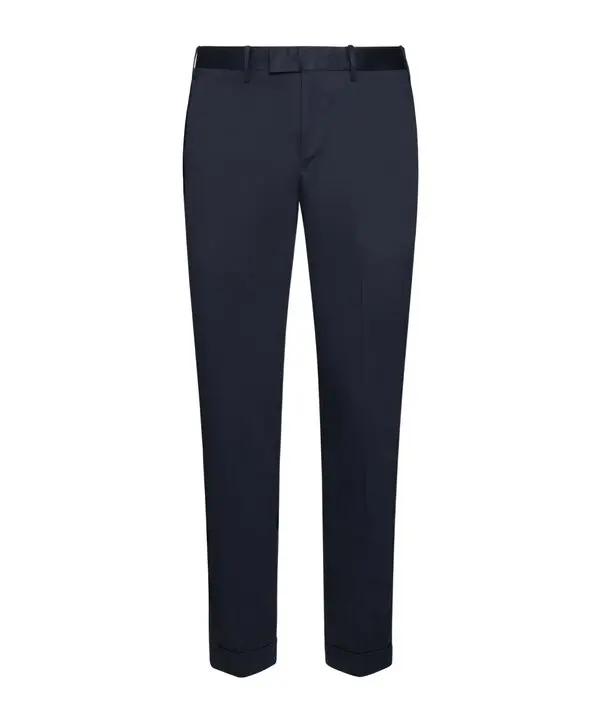 PT TORINO Turn-up Hem Tapered Leg Trousers