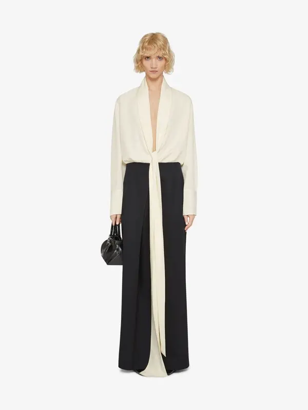 Givenchy Low-waisted Wrapped Maxi Skirt