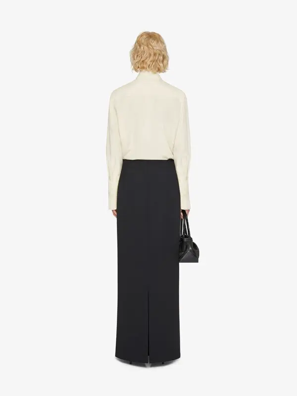 Givenchy Low-waisted Wrapped Maxi Skirt