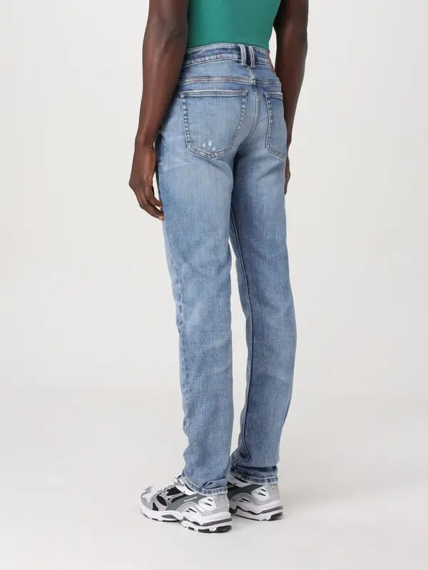 DIESEL® 1979 Sleenker Skinny Jeans With Logo Patch - Blue