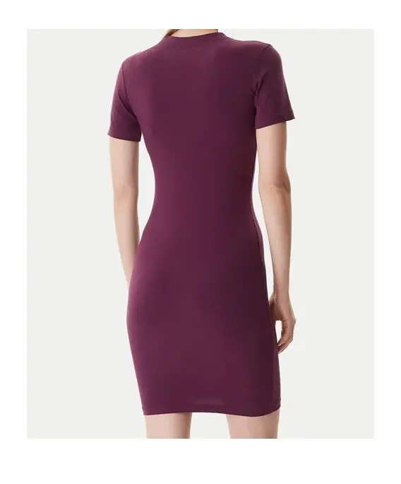 Versace Logo Printed Mini Dress