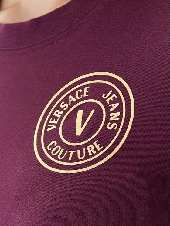 Versace Logo Printed Mini Dress