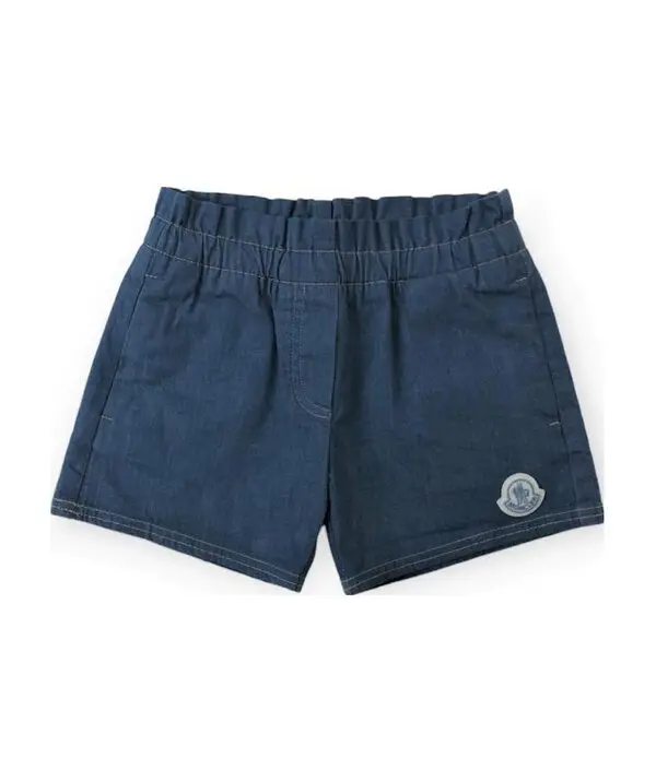 Moncler Logo Patch Elasticated Shorts