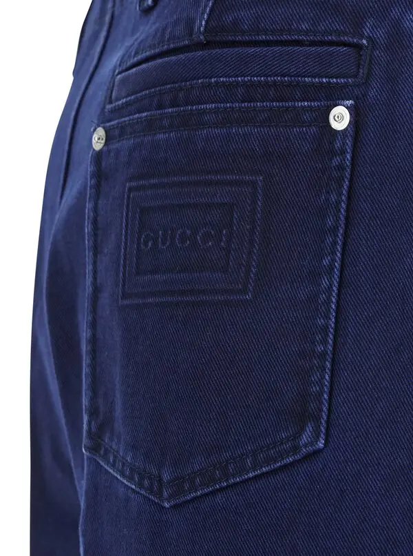 Gucci Button-fly Chino Trousers