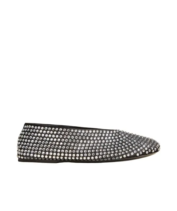 Khaite Marcy Ballet Flats - Black