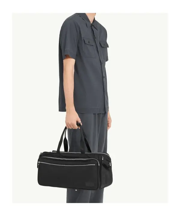 MAISON MARGIELA Logo Embroidered Short Sleeved Shirt