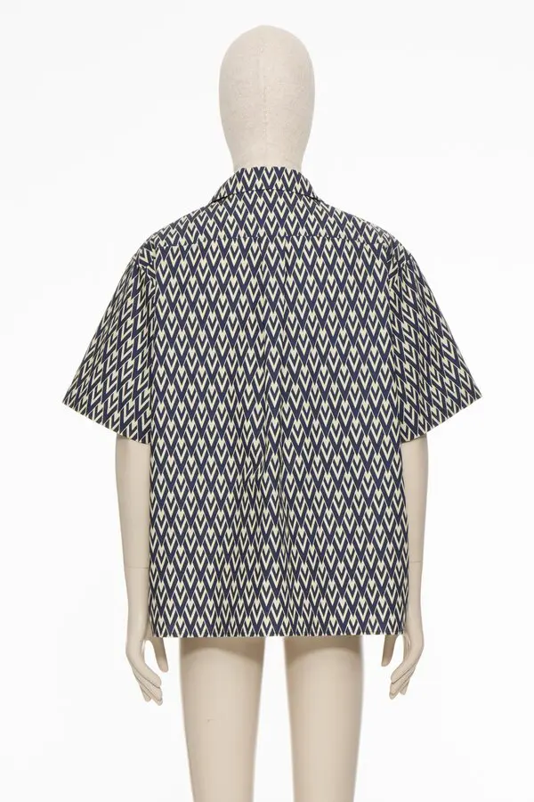 Valentino Garavani Short-sleeved Button-up Shirt - Nude