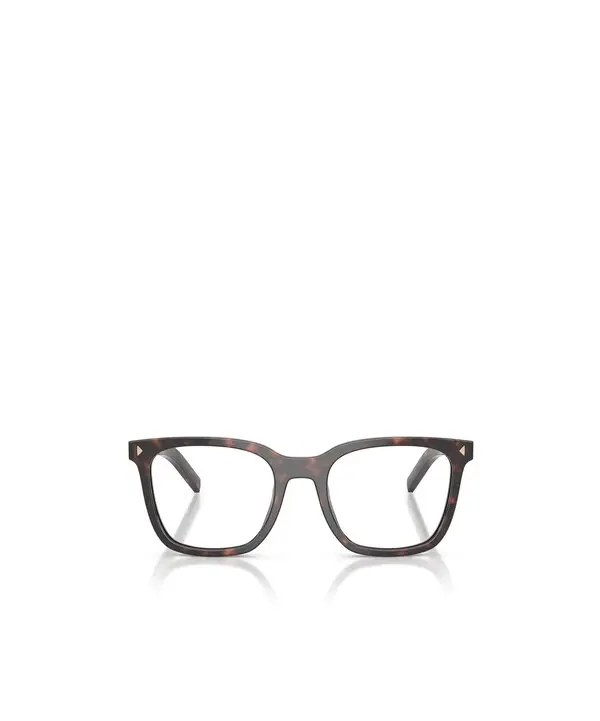 Prada Square Frame Eyeglasses - Black