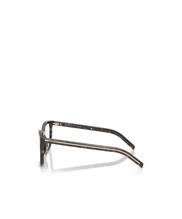 Prada Square Frame Eyeglasses - Black