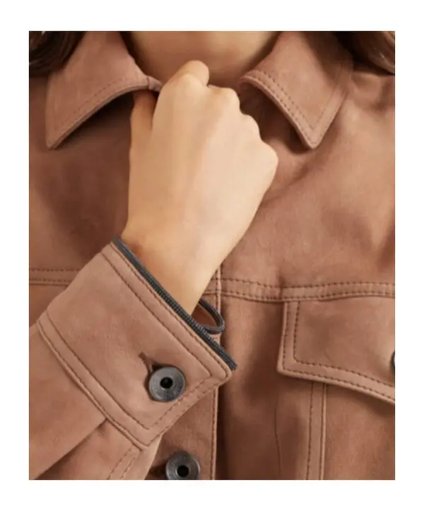 Brunello Cucinelli Four-pocket Jacket With Glossy Finish