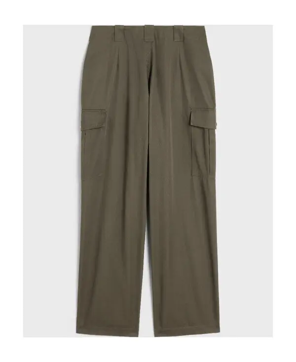 Celine Technical Cotton Cargo Pants
