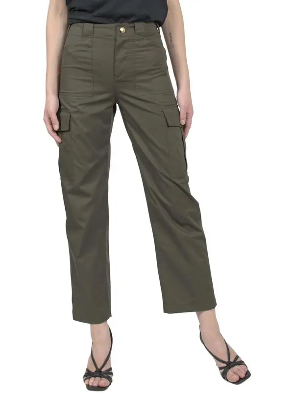 Celine Technical Cotton Cargo Pants