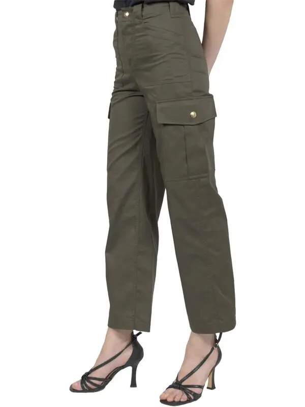 Celine Technical Cotton Cargo Pants