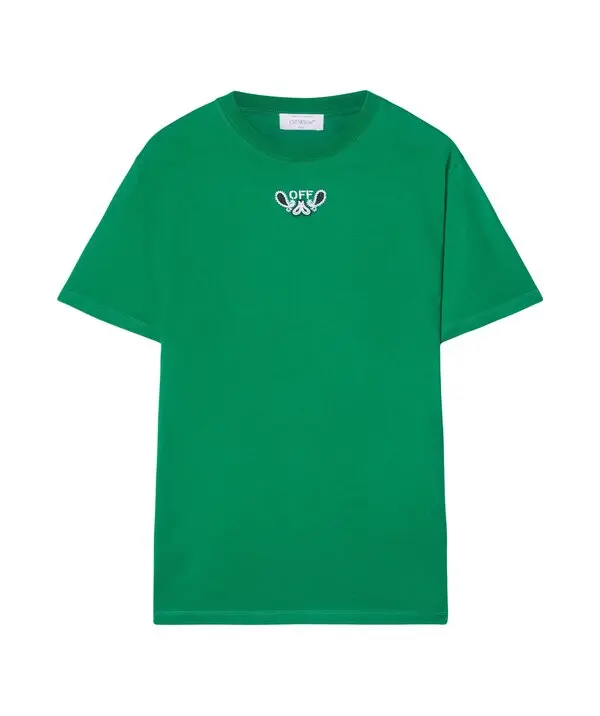 Off-White Logo Printed Crewneck T-shirt