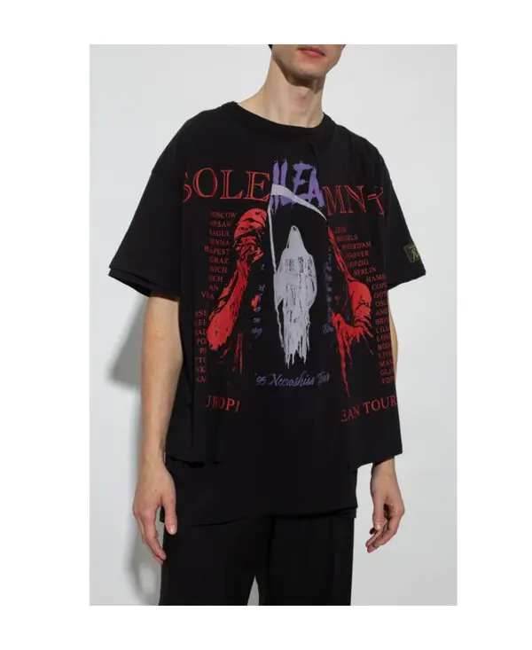 Raf Simons Graphic-print Layered T-shirt