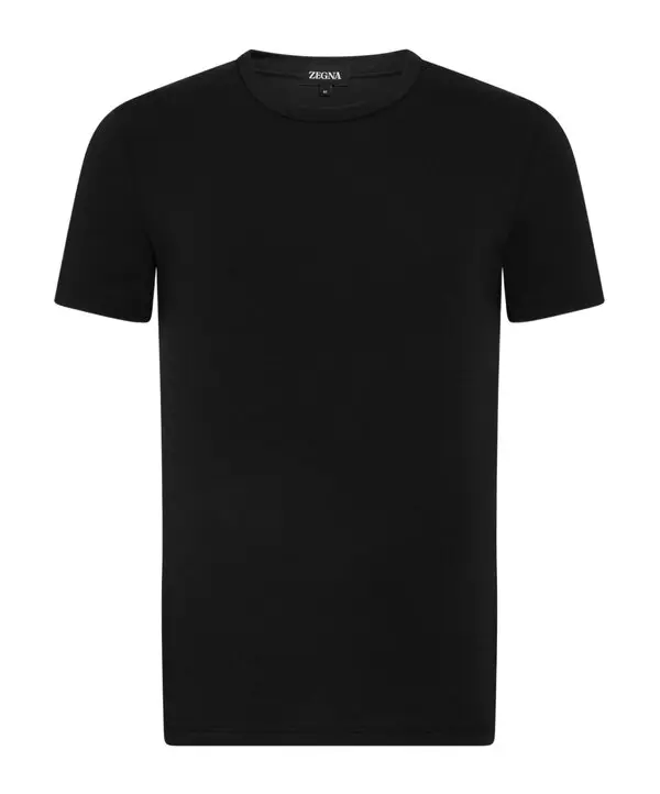 Zegna Short Sleeve Crewneck T-shirt