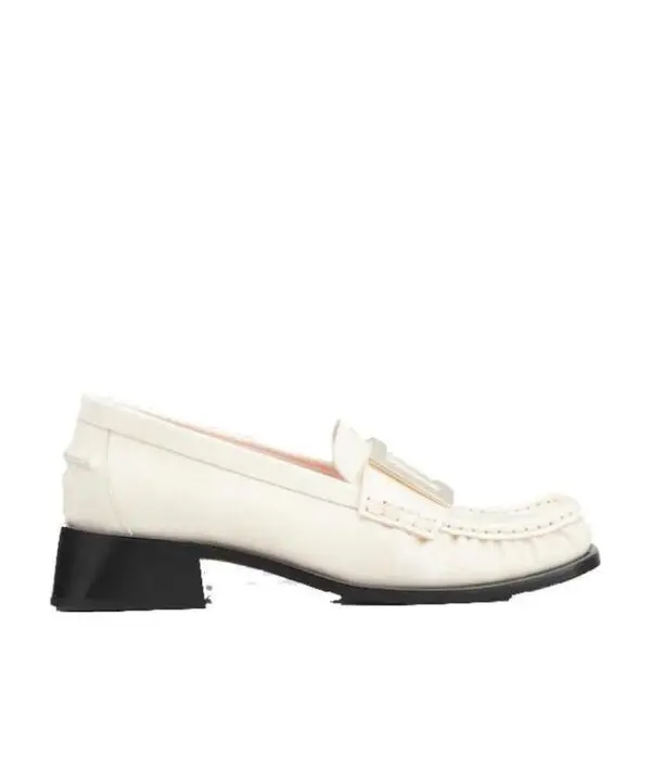 ROGER VIVIER Logo Love Loafers