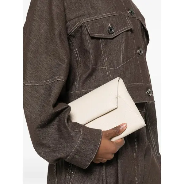 Brunello Cucinelli Envelope Chain-strap Mini Bag - Nude