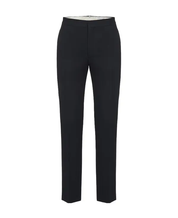 Alexander McQueen Tailored Cigarette Trousers - Black