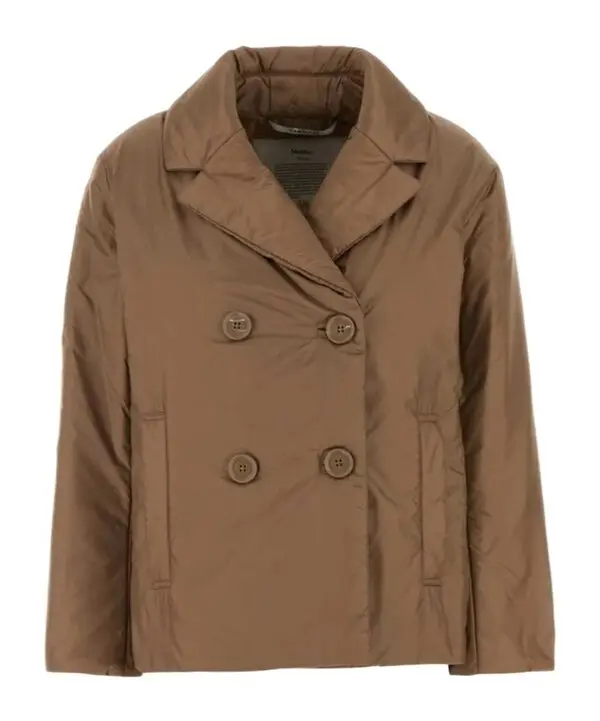 Max Mara Camelia Double-breasted Coat - Brown