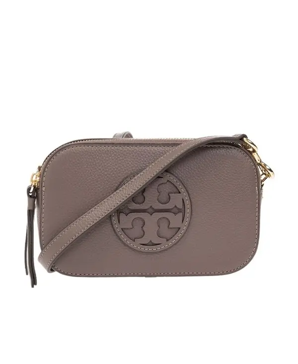 Tory Burch Miller Zipped Mini Camera Bag - Clamshell Brown