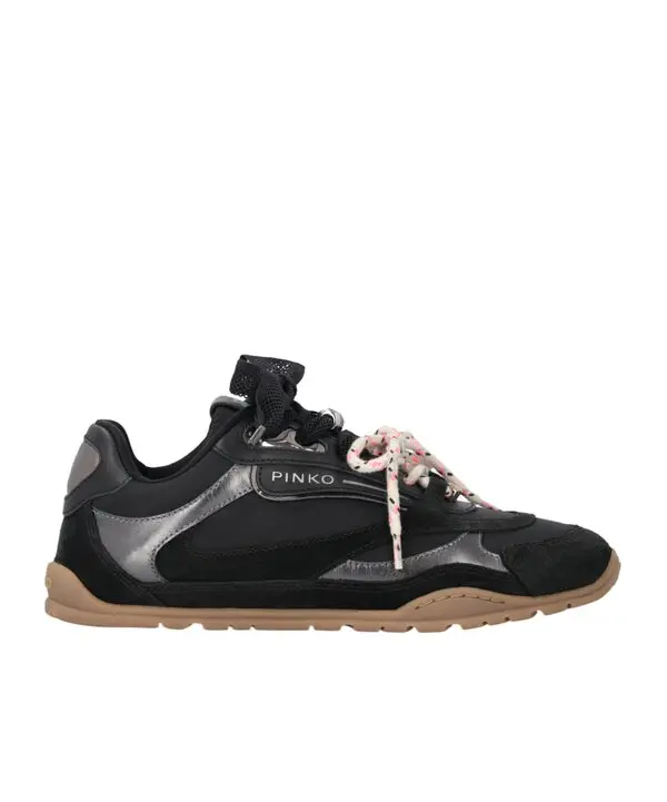 Pinko Yulia Lace-up Sneakers - Black