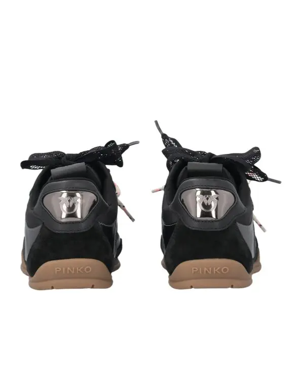 Pinko Yulia Lace-up Sneakers - Black