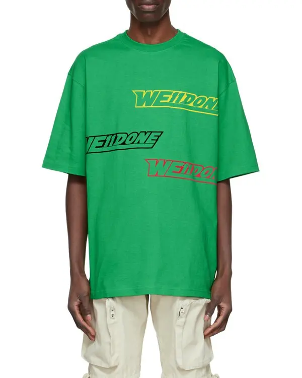 We11Done Logo Printed T-shirt With Round Neck