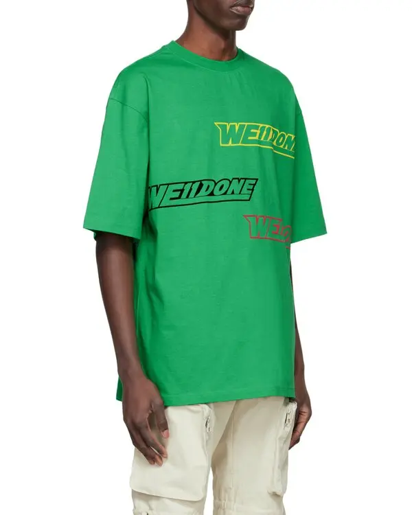 We11Done Logo Printed T-shirt With Round Neck