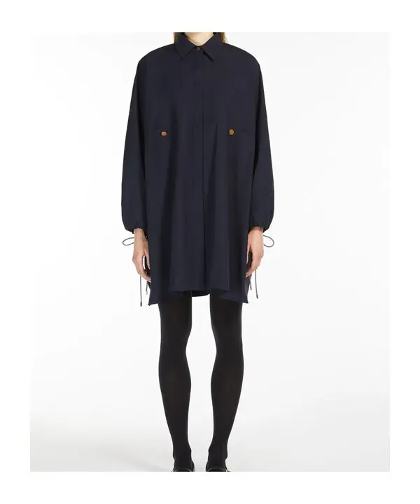 Max Mara Cotton Poplin Shirt Dress