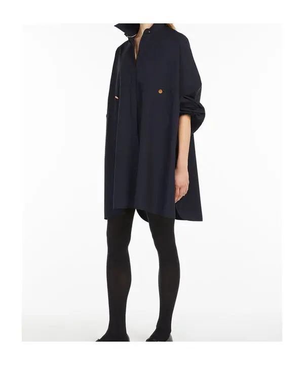Max Mara Cotton Poplin Shirt Dress