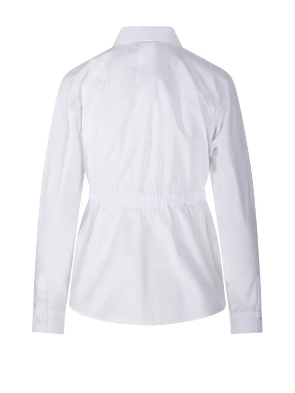 Max Mara Tazzina Drawstring Shirt - White