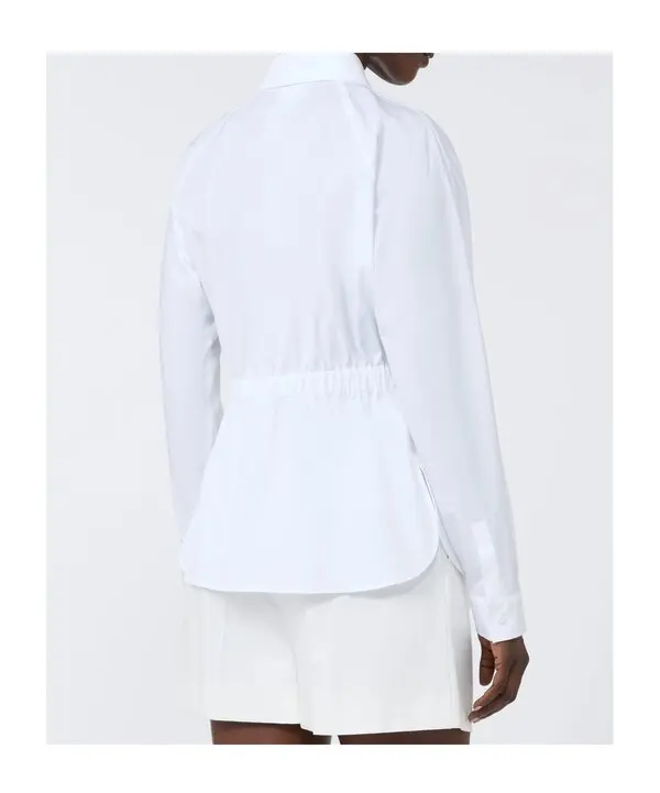 Max Mara Tazzina Drawstring Shirt - White