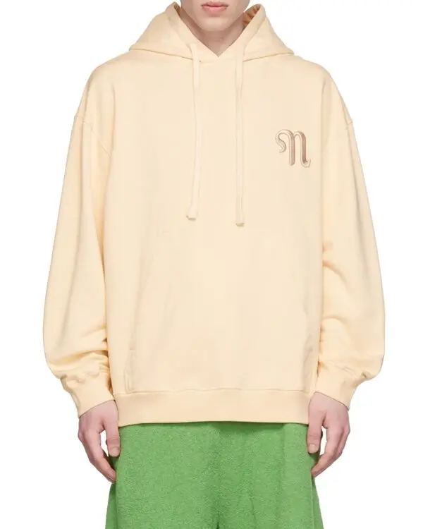 Nanushka Logo Embroidered Hoodie