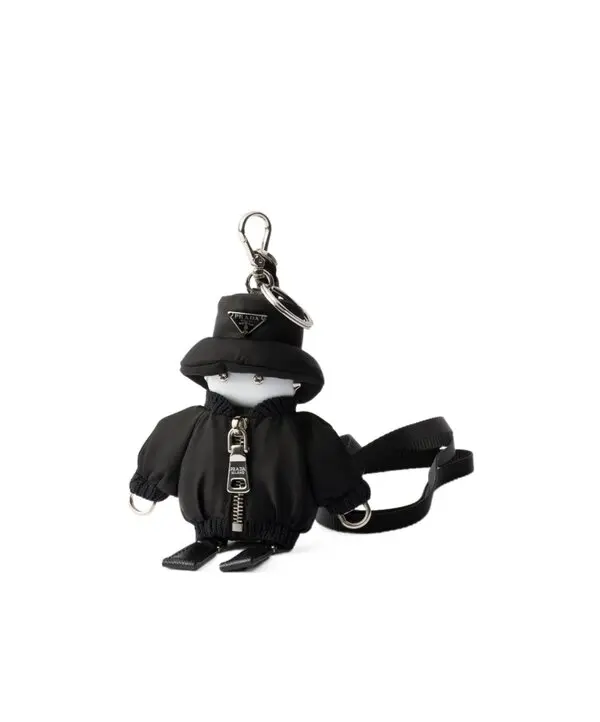 Prada Triangle-logo Robot Bag Charm