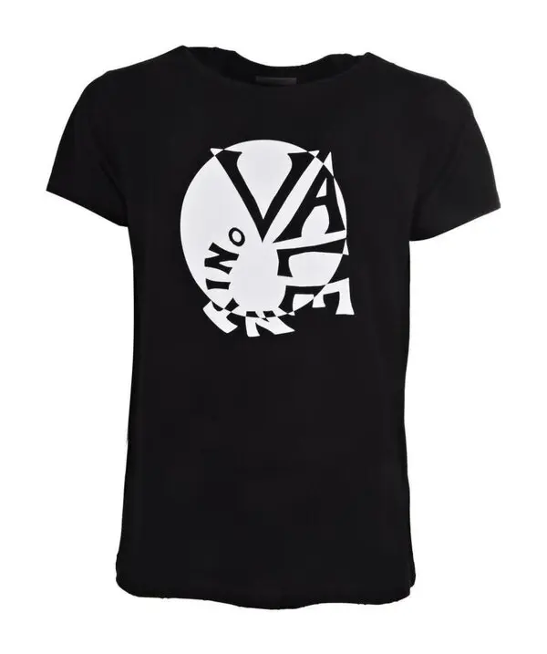 Valentino Garavani Logo Print T-shirt - Black
