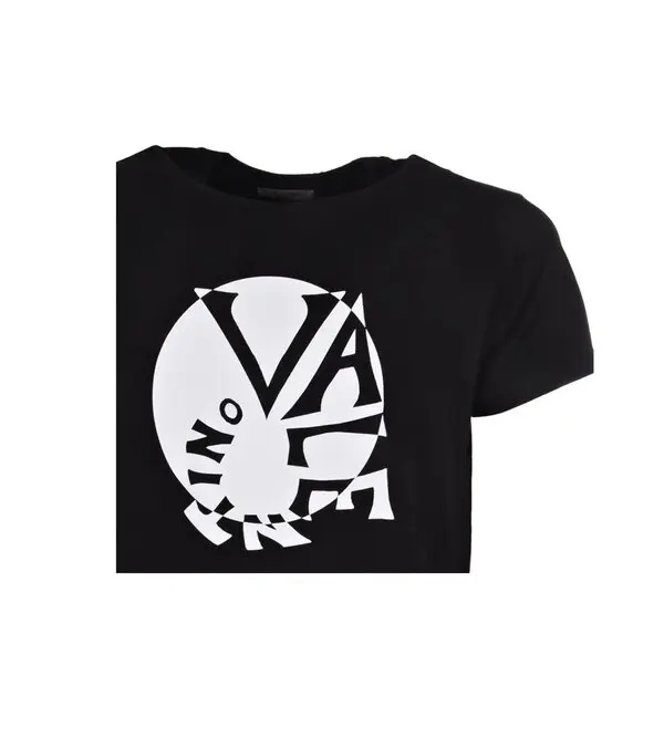 Valentino Garavani Logo Print T-shirt - Black