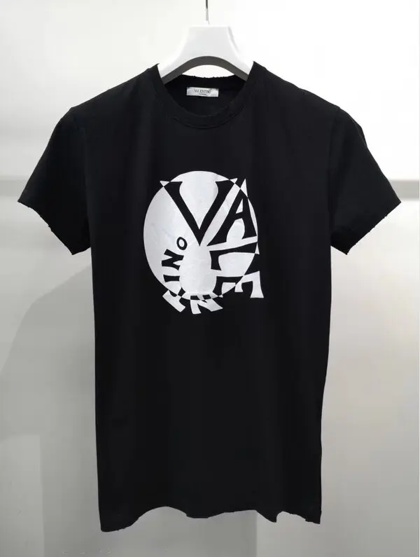 Valentino Garavani Logo Print T-shirt - Black