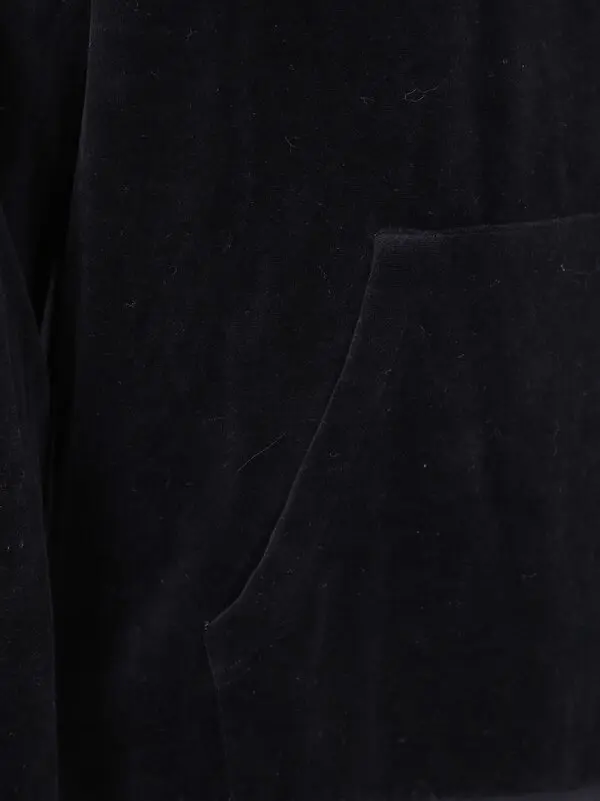 GOLDEN GOOSE Logo Patch Drawstring Hoodie