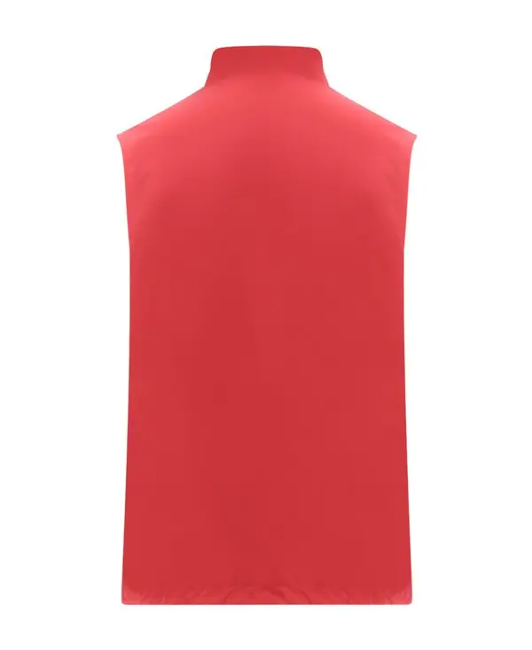 Palm Angels Logo Printed Zipped Gilet