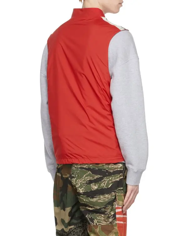 Palm Angels Logo Printed Zipped Gilet